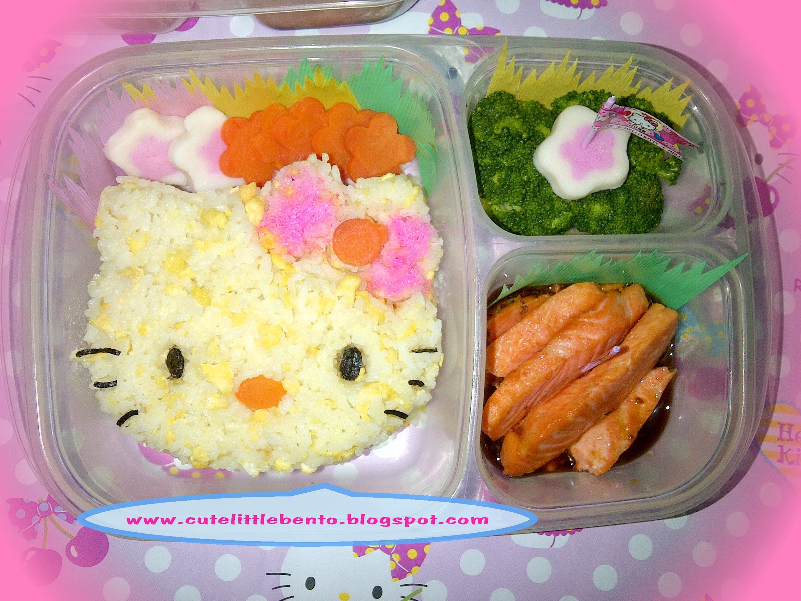 Cute Little Bento: Hello Kitty Butter Rice ,,,, Bento # 31
