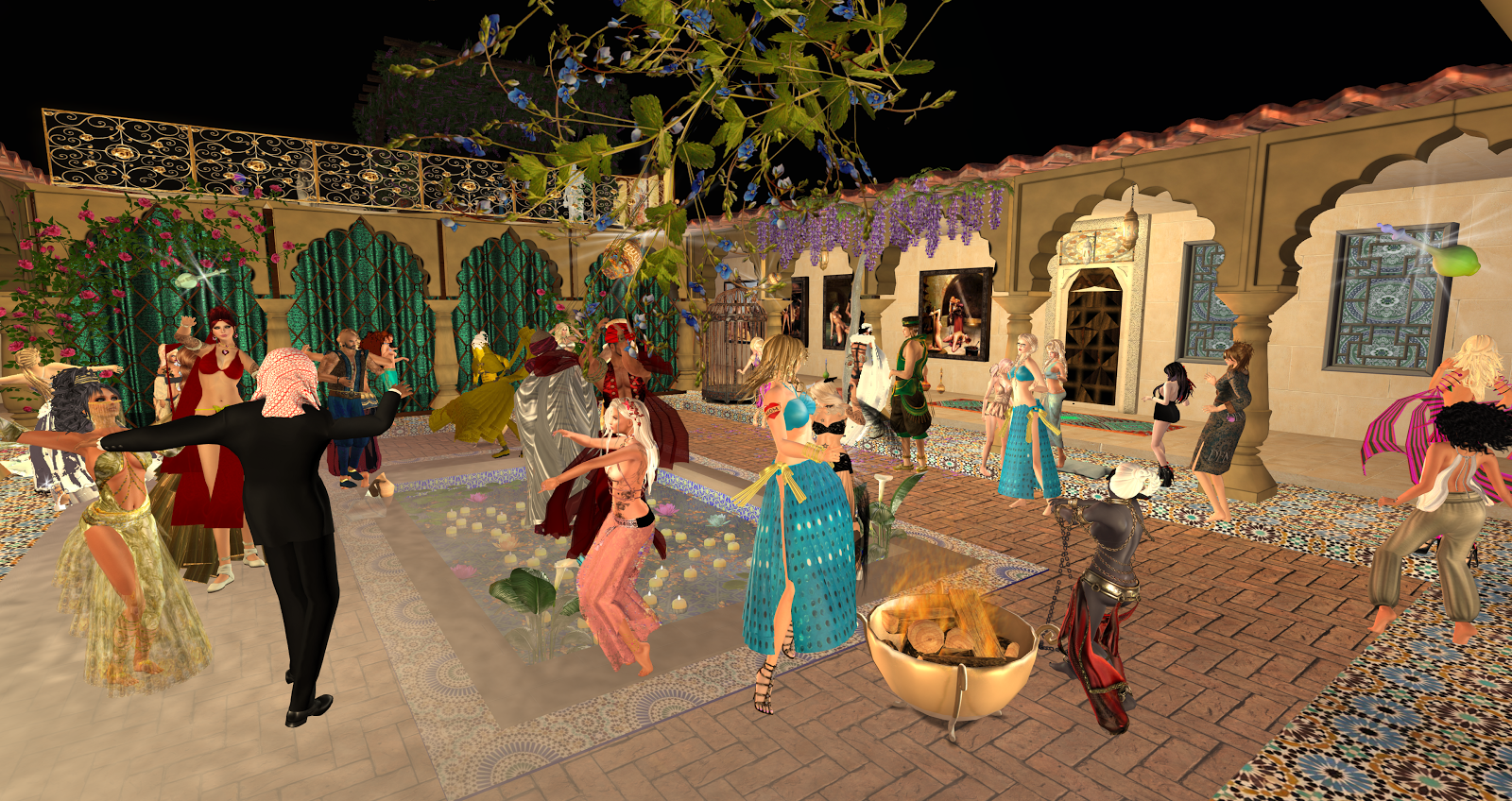 Angy's SecondLife Diary: Arabian Night's 1