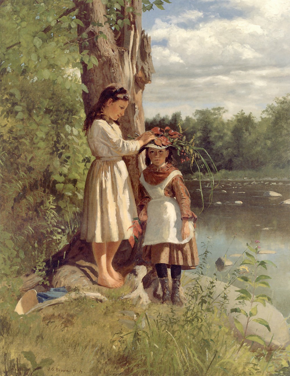 John George Brown | Pittore di genere | Tutt'Art@ | Masterpieces