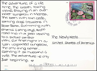 While Wearing Heels: Frame Personalized Postcard Souvenirs