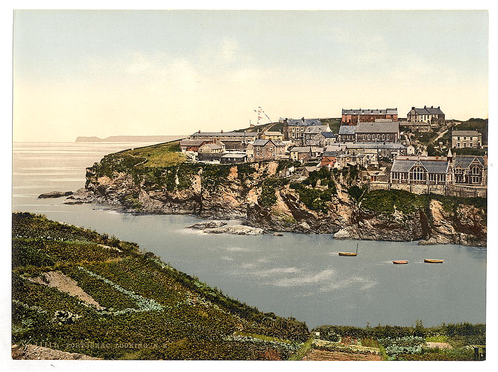 24 Color Photos of Cornwall, England More Than 100 Years Ago ~ Vintage ...