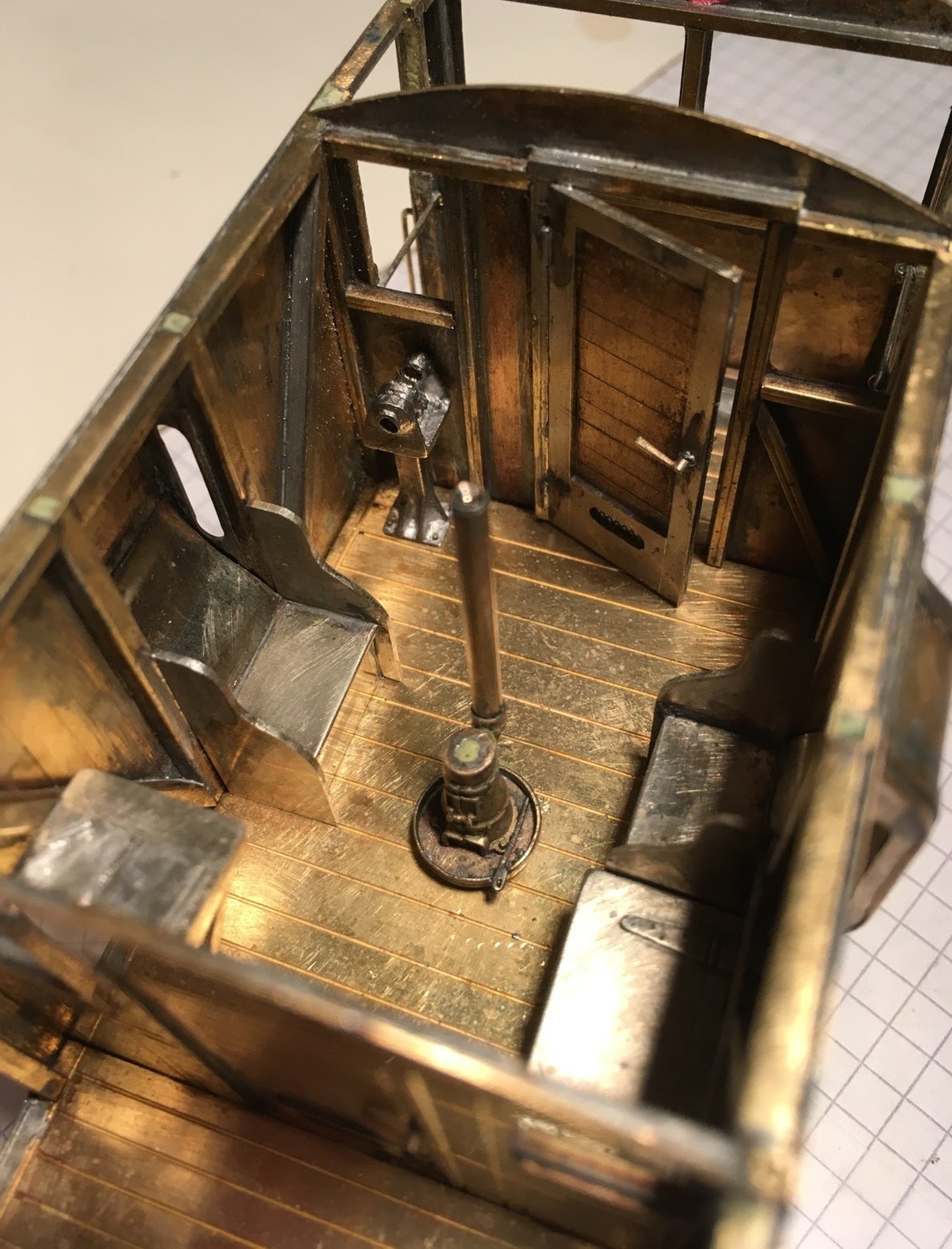 petesworkshop: G&SWR Brake Van Inside and Out.