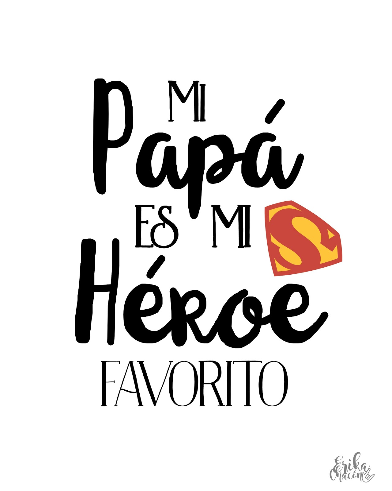 Reciclando con Erika : Tarjeta y lamina del Día del Padre - Eres mi ... Reciclando con Erika : Tarjeta y lamina del Día del Padre - Eres mi ...