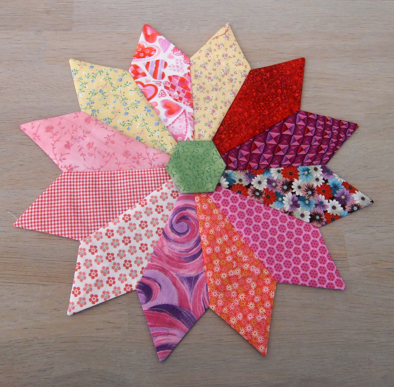 Patchwork-blomsten: Hvad skete der lige der......