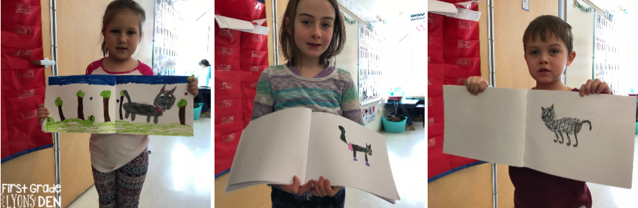 First Grade Lyons' Den: They All Saw a Cat