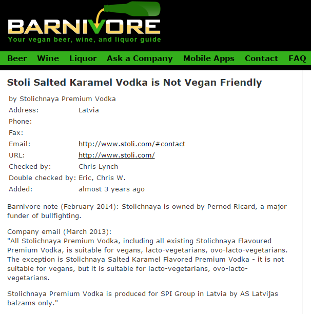 Vegan in VA: Mmmonday: Is Your Favorite Drink Vegan?