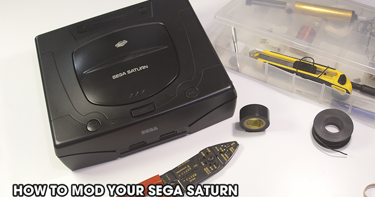Ribbon Black: Sega Saturn S-Video mod tutorial