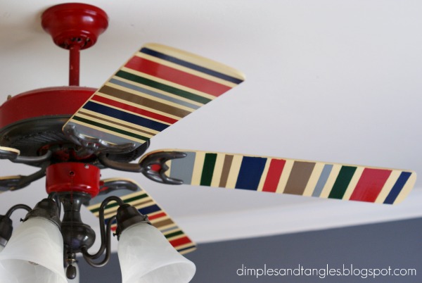 Sassy Ceiling Fans | Dimples and Tangles