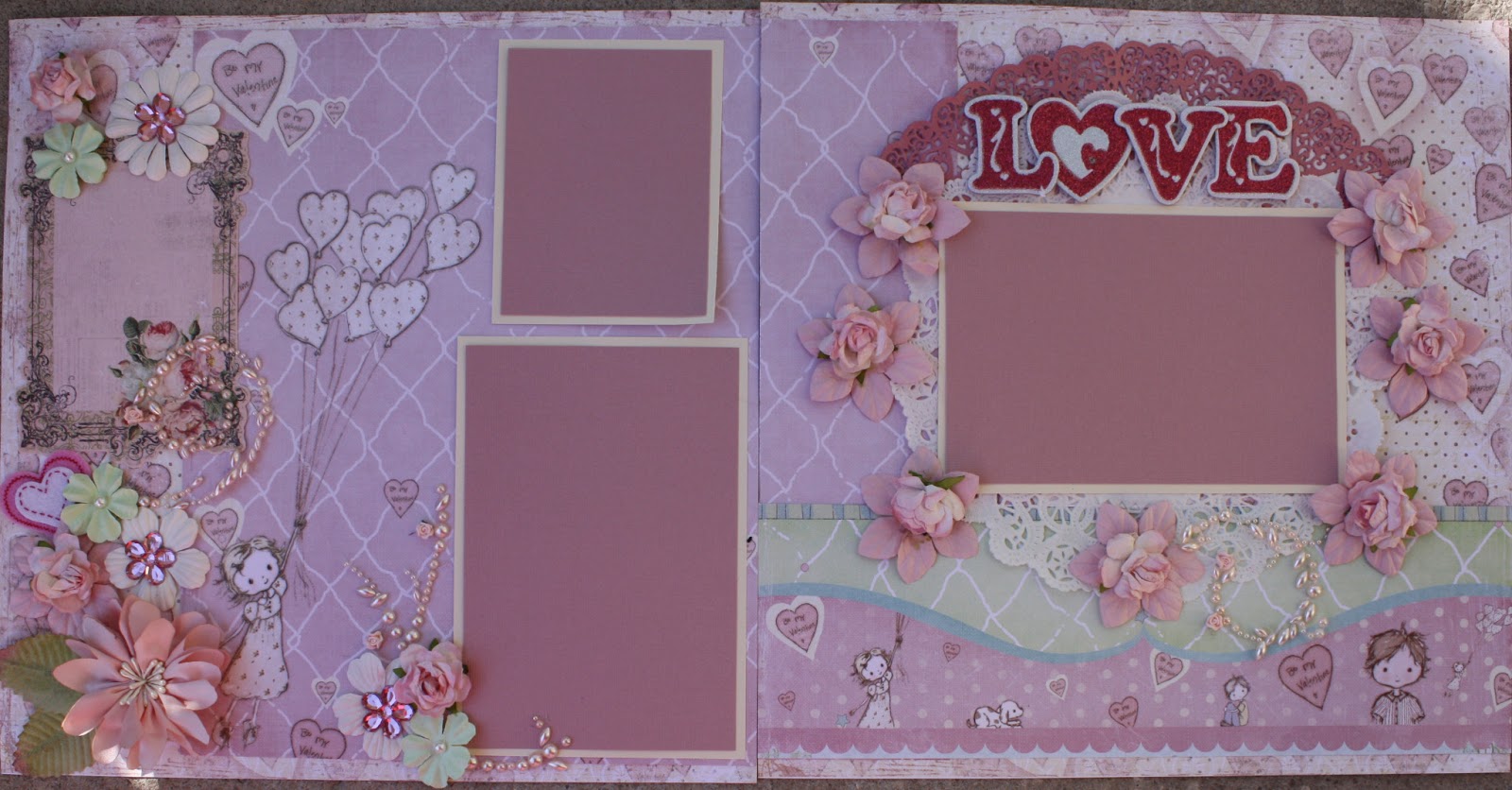 AMAZING GRACE Paper Crafts: Love is in the Air...