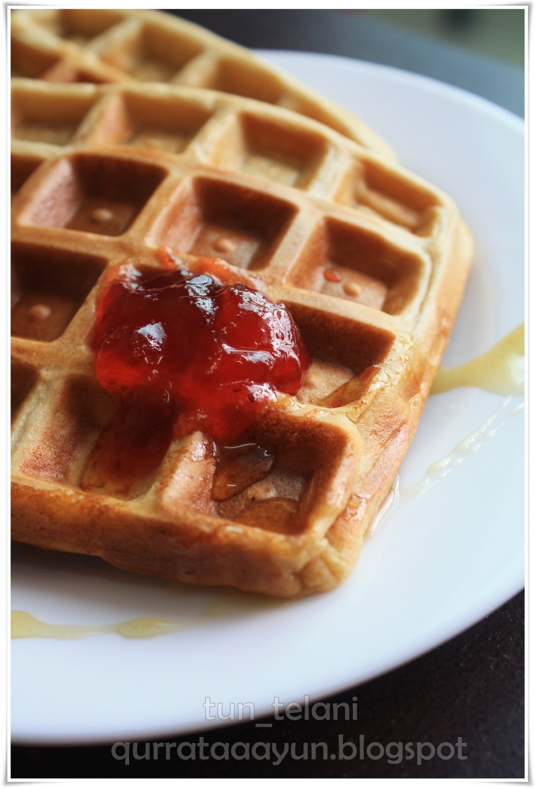 Life is a Constant Battle: Oat Waffle