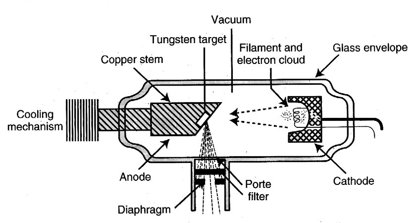 proses terjadinya sinar x