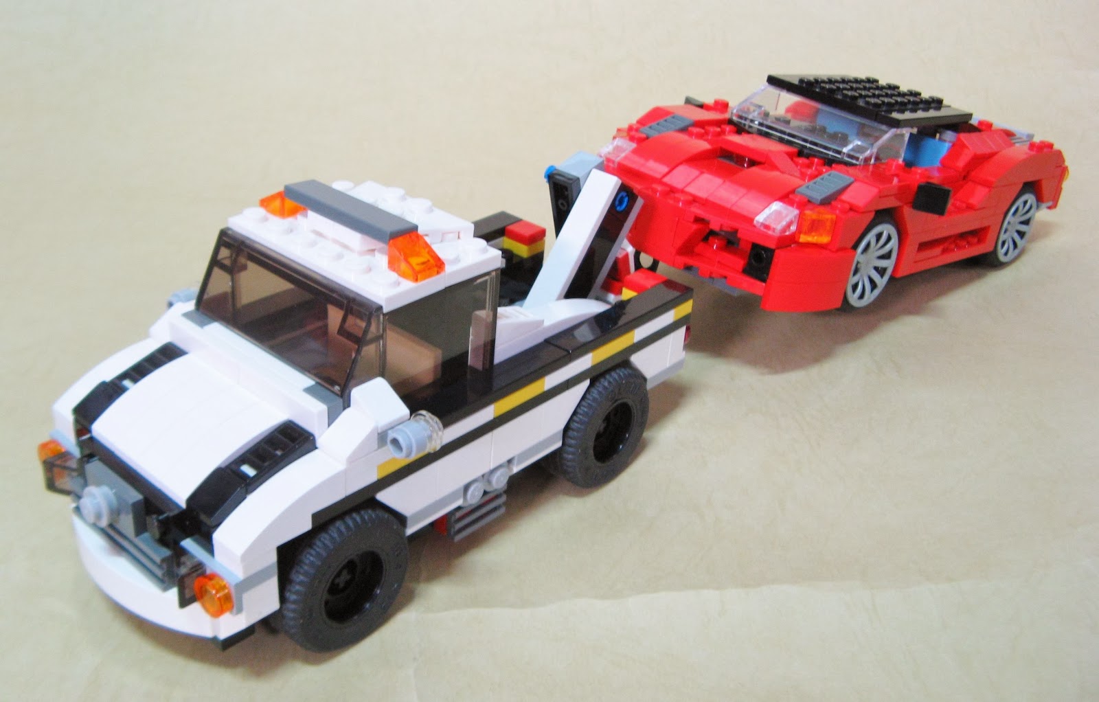 LEGO Car Show(By Bloks)積木車展 : 31006 Highway Speedster(Part 2)