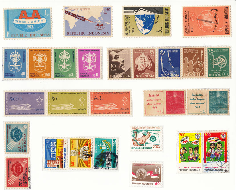 IMAGE GAMBAR: Paket Perangko AA Bandung