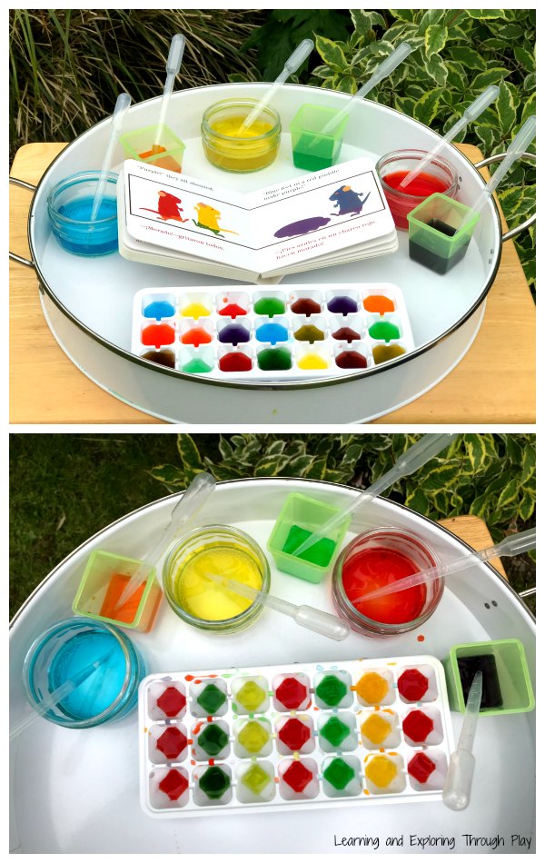 Learning and Exploring Through Play: Mouse Paint Colour Mixing