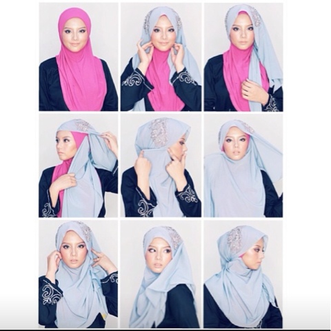 Miss Teasha: Tudung Styles (^____^)