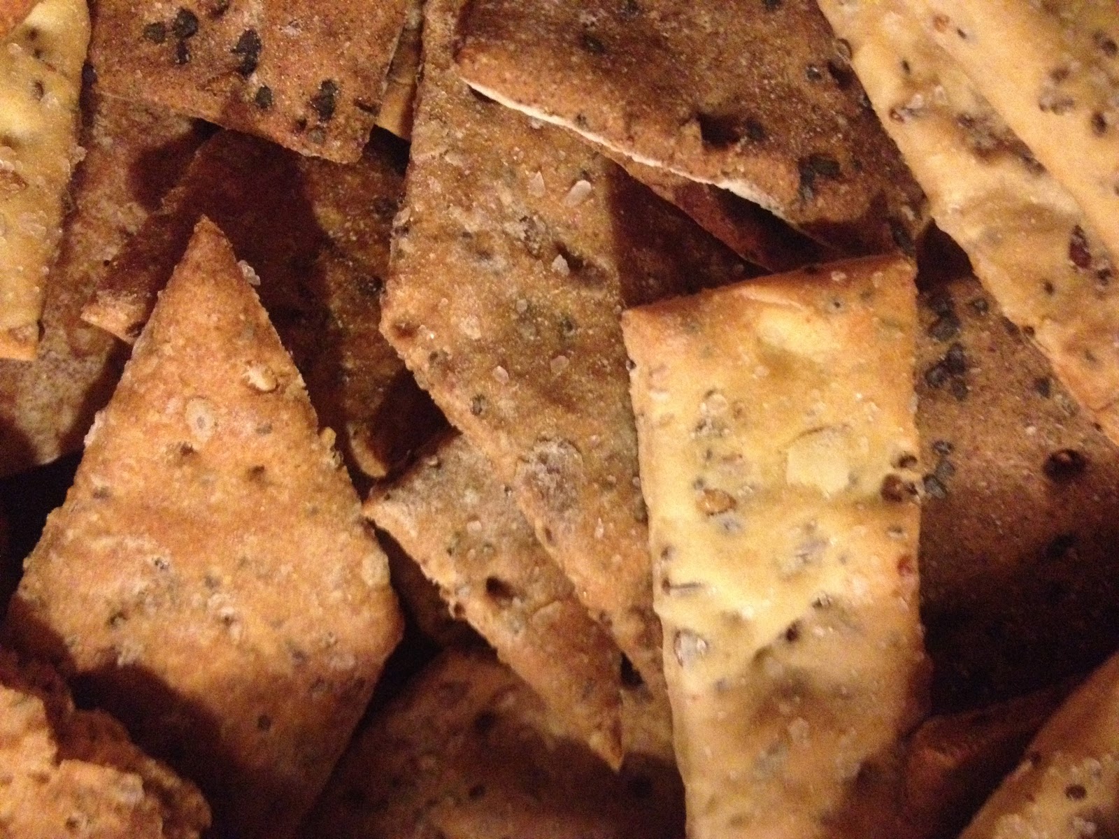 Third Sunday Dinner Blog: Whole Grain Crackers, Tasty, Easy, and Good ...