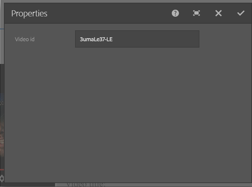 Creating an Experience Manager YouTube Component - AEM Tutorials for ...