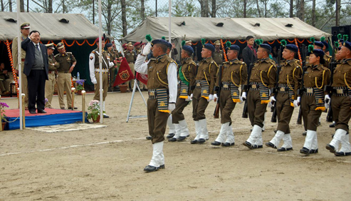 Sikkim NOW!: 143 Forest Guard trainees march out to new responsibilities