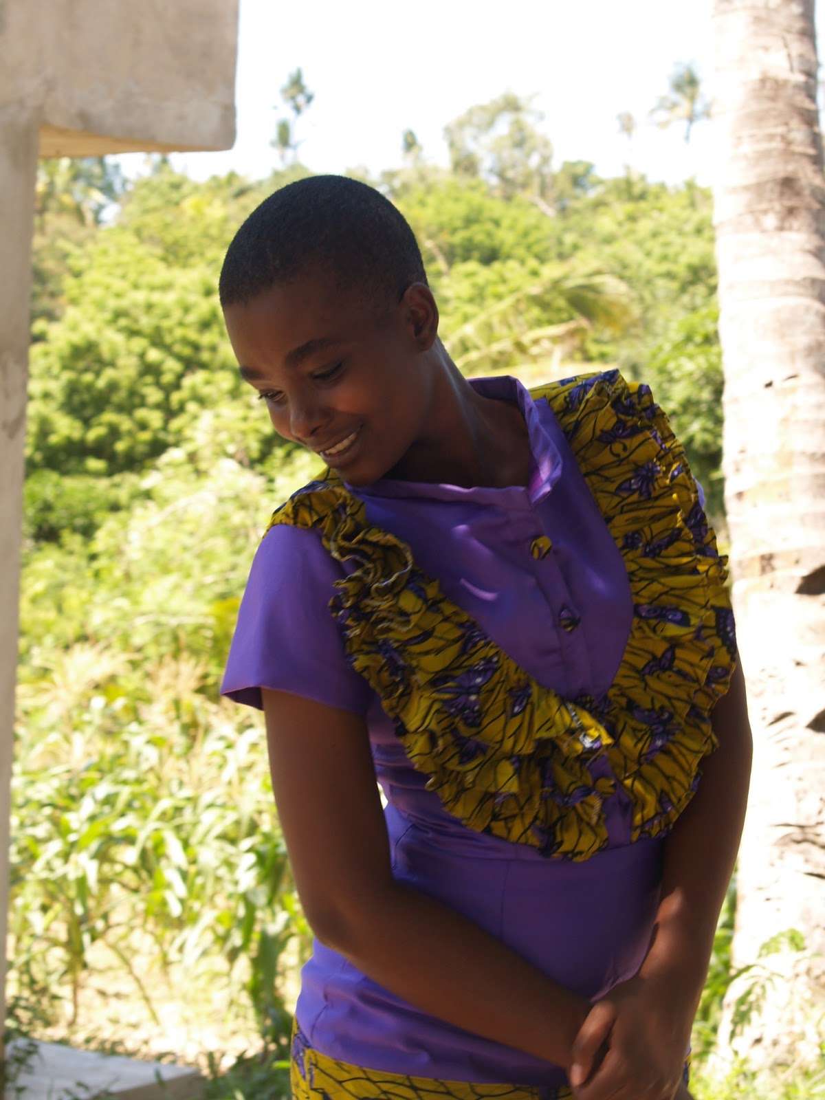 Subira Wahure Official African Couture Blog: PURPLE BUTTERFLY...