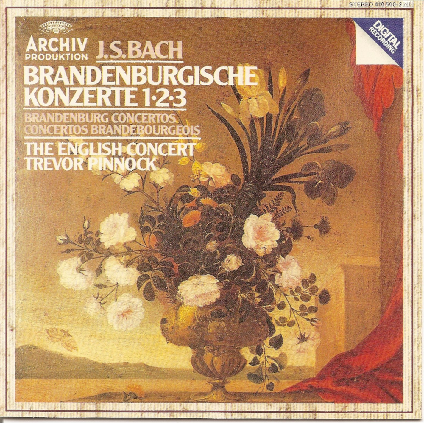 The First Pressing CD Collection: Johann Sebastian Bach - Brandenburg ...