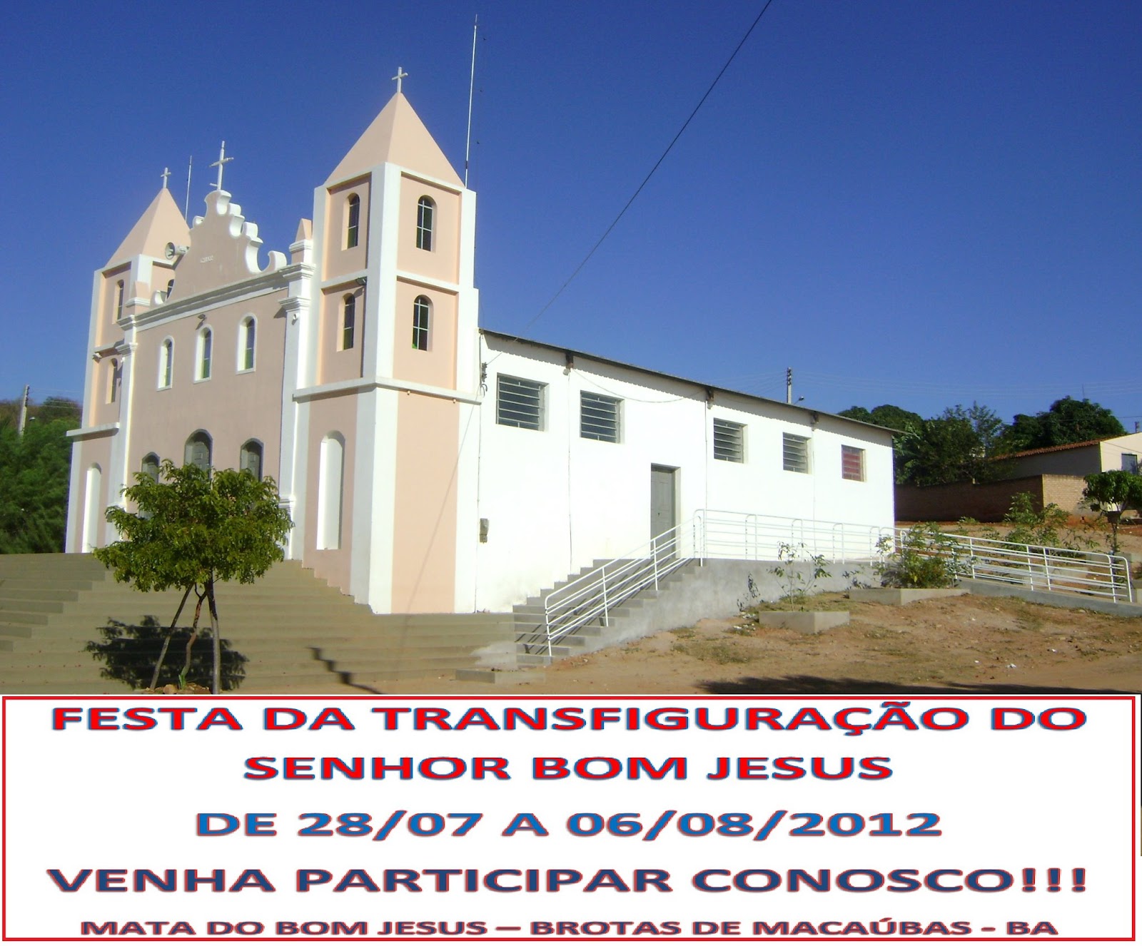 BROTAS AQUI: Mata de Bom Jesus inicia tradicional festa