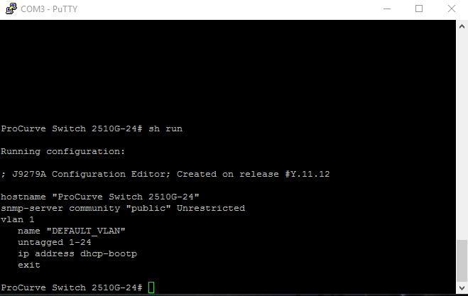 HP Aruba 2530 Network Switch VLAN Configuration - Code Exploit Cyber ...