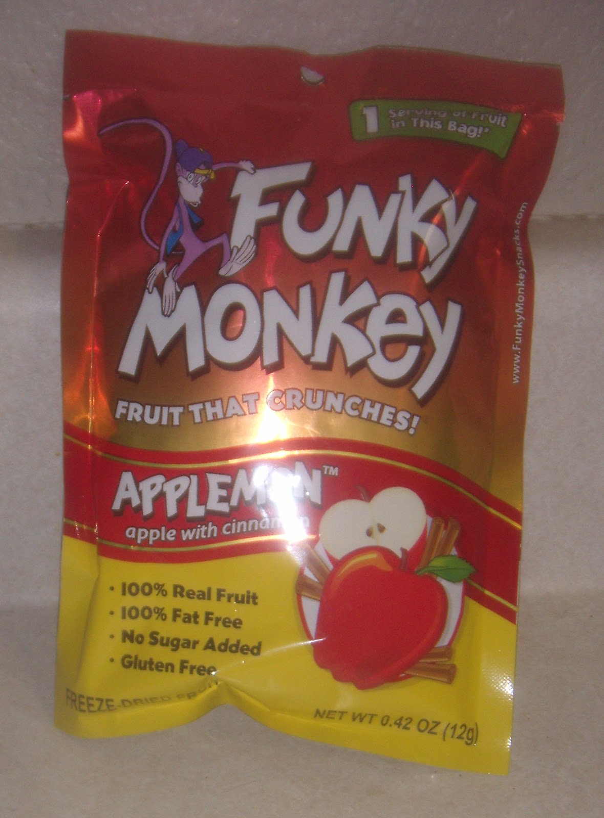Mommie of 2: Funky Monkey Snacks Review and Giveaway 5/23 CLOSED