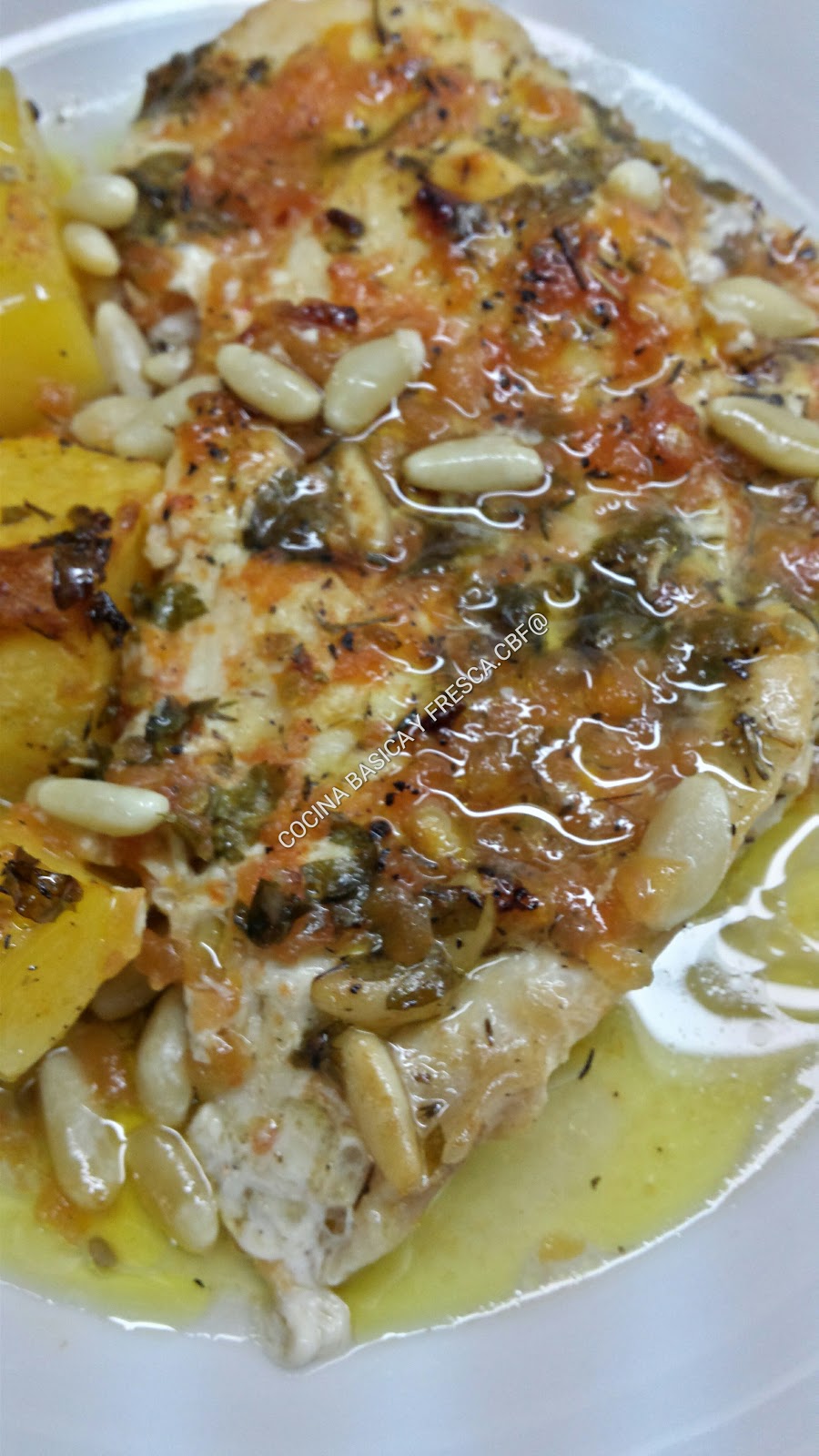 PECHUGA ASADA CON PATATAS CBF@