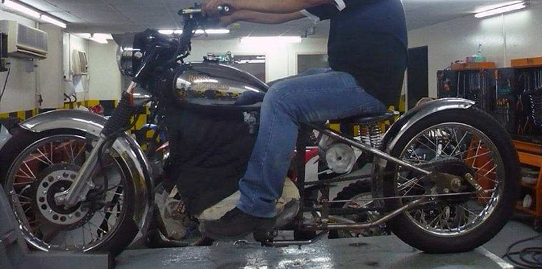 My Royal Enfield Bobber: Now: Bobber Build