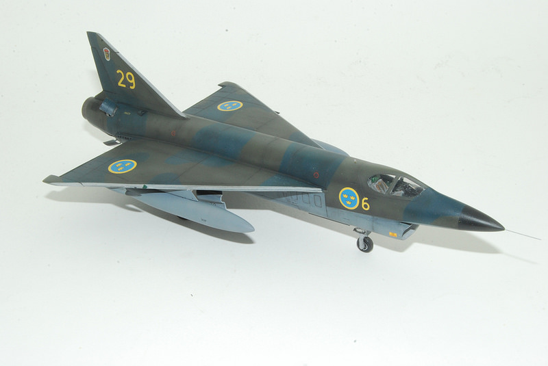 The Art of Styrene - Björns modeller: Saab A 36, Broplan 1/72 (2017)