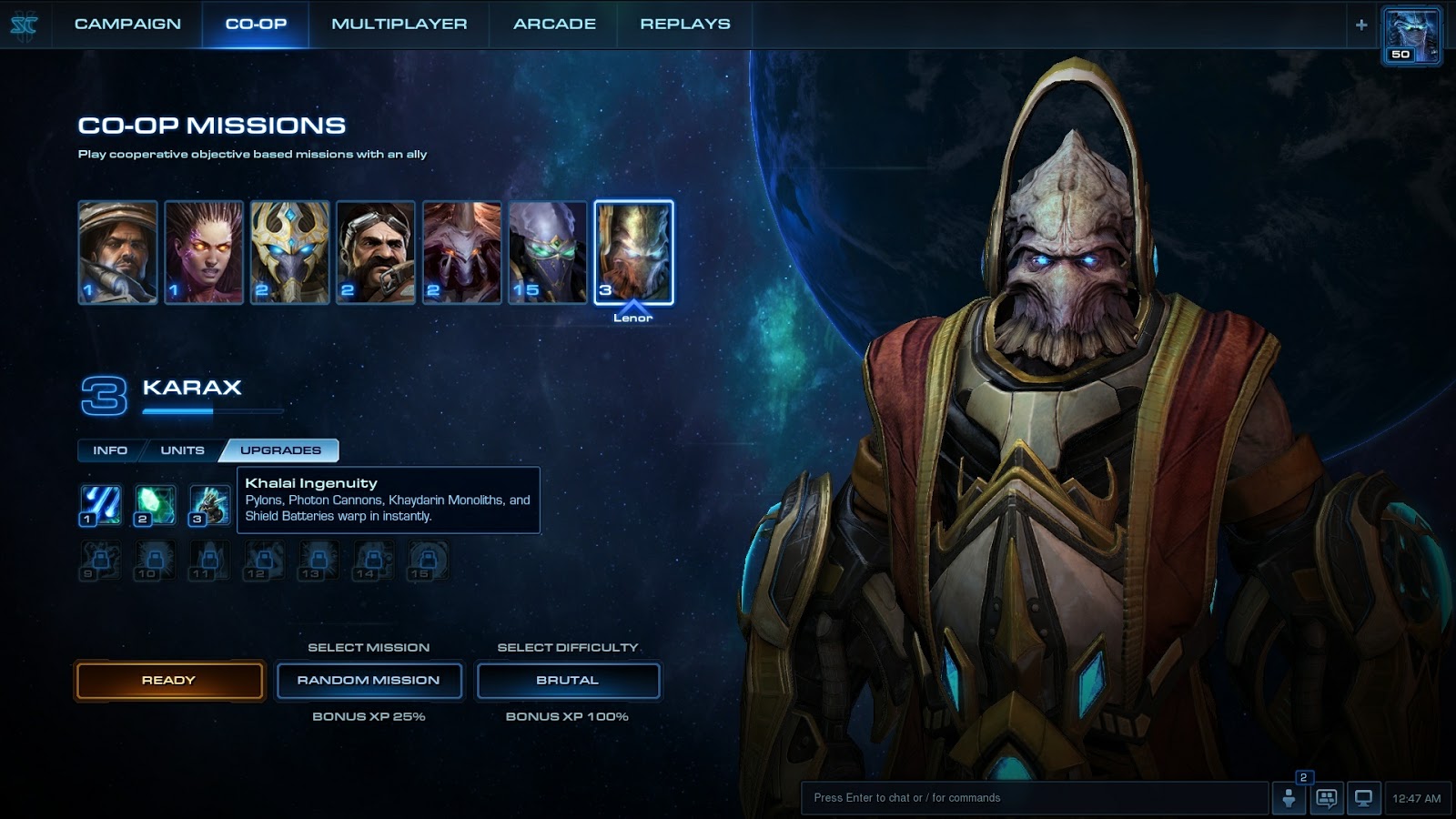 Karax Joins Starcraft II: Legacy of the Void Co-Op Missions