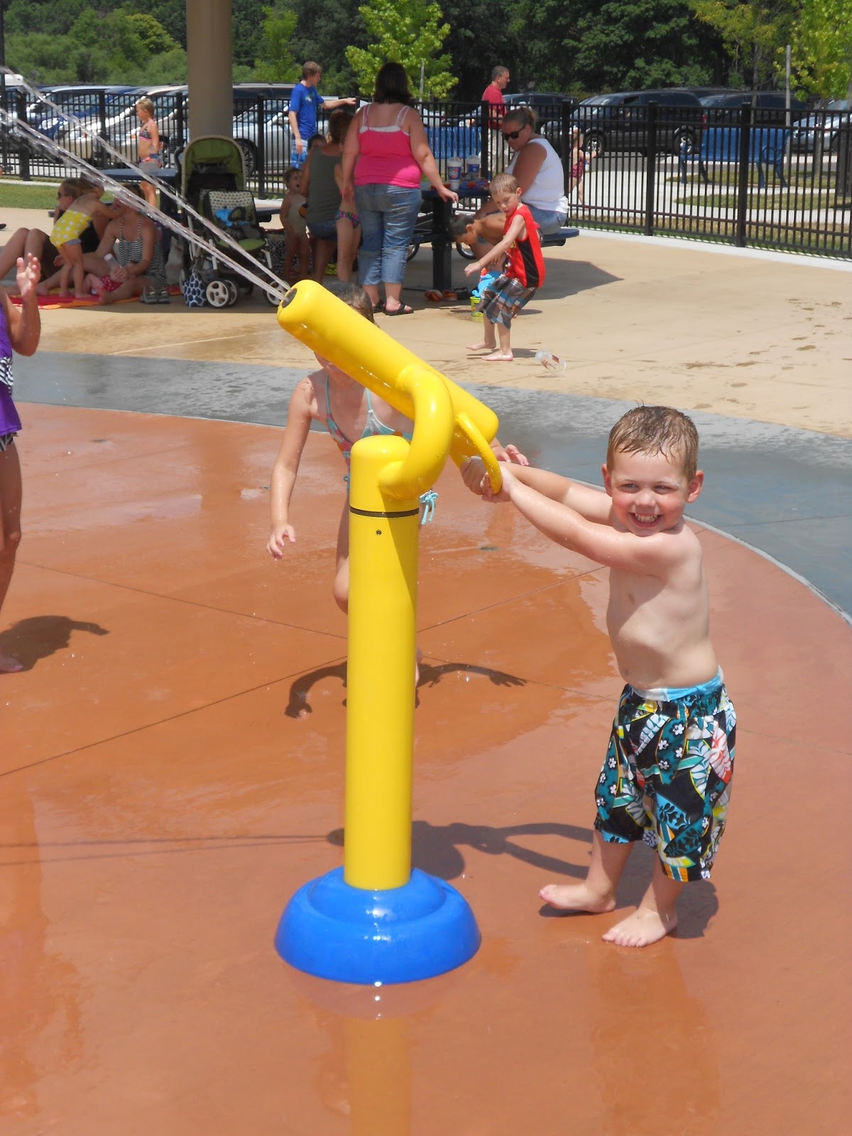 The Vugteveen's: Splash Pad Fun
