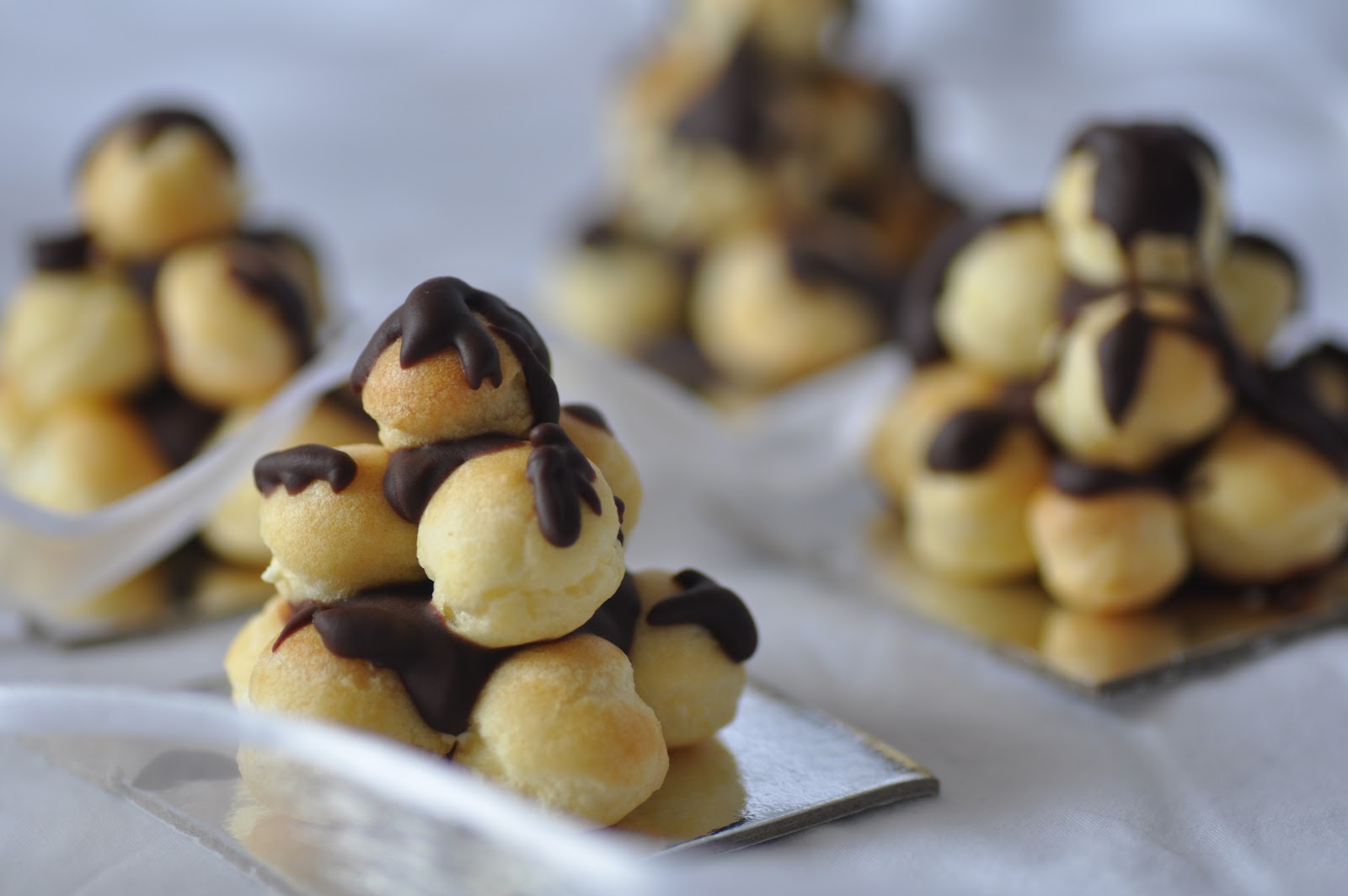 Sweet Pea Creations: Mini Profiterole Tower