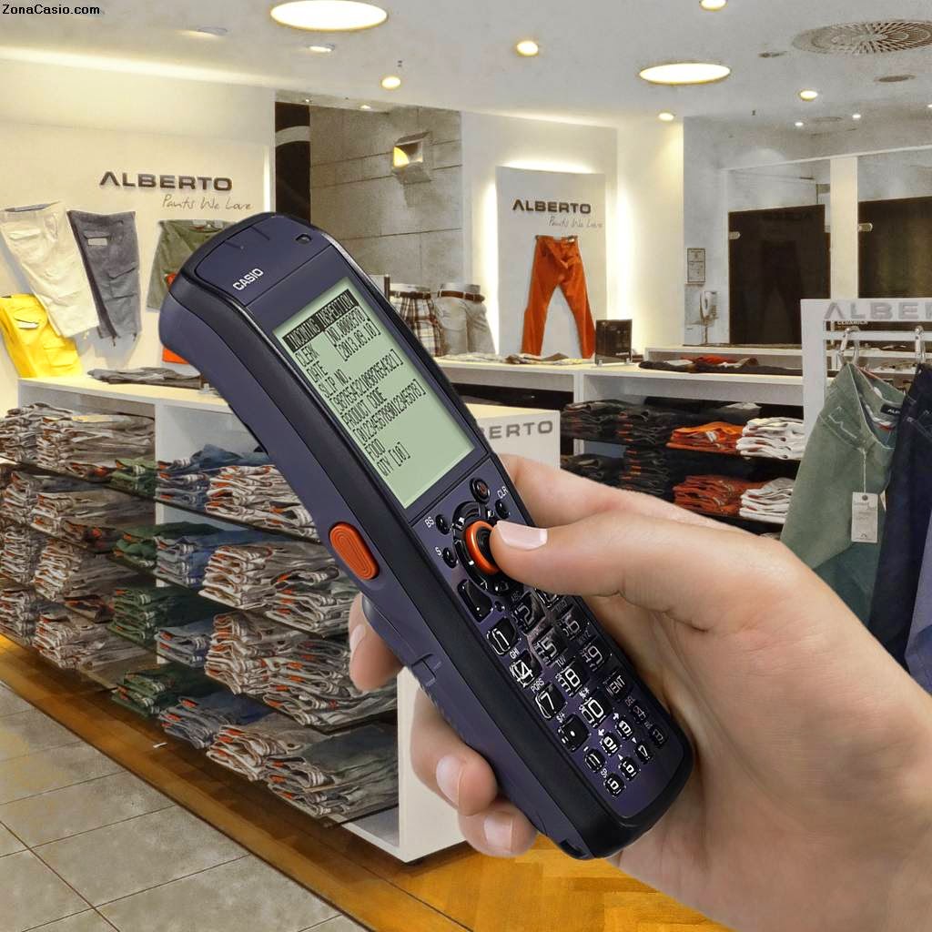 Zona Casio: Nuevo terminal portátil Casio DT-970