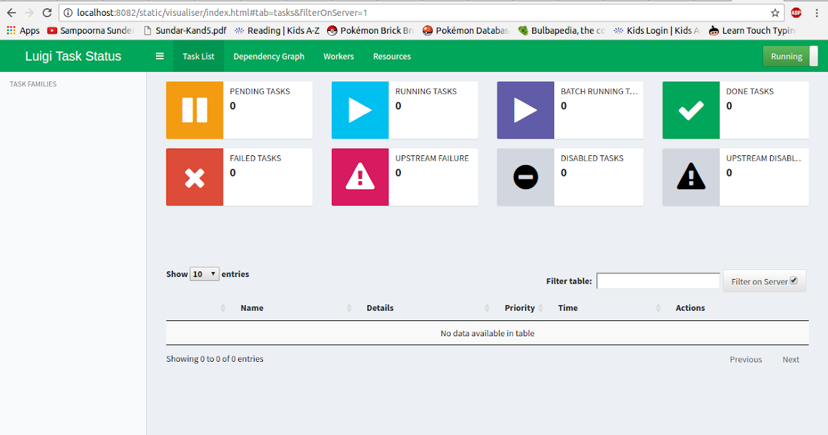 Big Data Luigi Batch Scheduling Framework