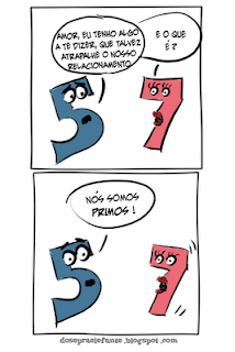 APRENDER MATEMÁTICA É DIVERTIDO: TIRINHAS