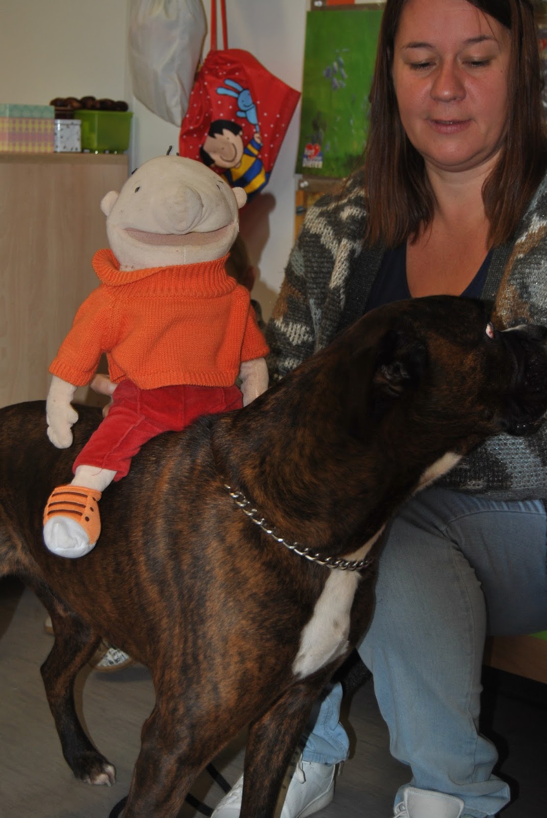 welkom in de Julesklas: Puk de hond van Suzanne, de cavia van Louis en ...