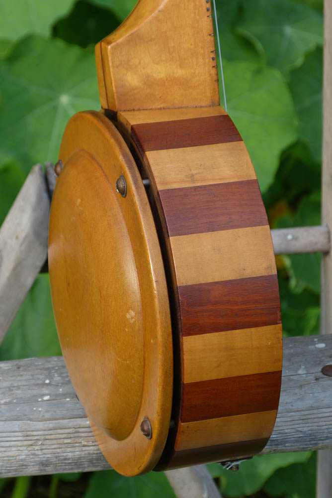 1920s Oscar Schmidt Block-Rim Banjo Ukulele