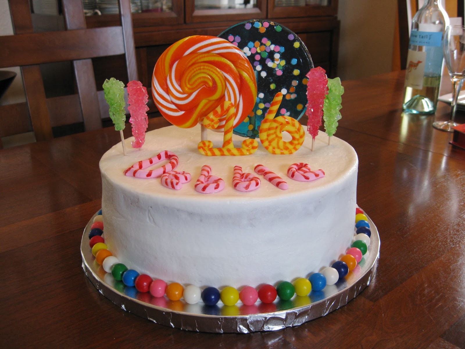 Cassie's Cakes and Sweets: "Sweet" 16 Candy Cake