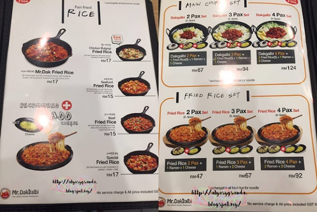 Trying Korean Food : Mr Dakgalbi - alyalyna