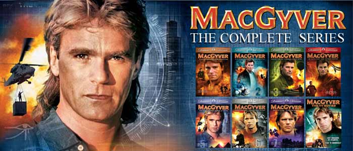 SOMBRAS VERMELHAS: MacGYVER - PROFISSÃO: PERIGO - Coleção Completa