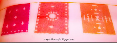 My Hobbies and Crafts: Tissue Paper Flags