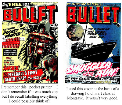 Strange Tales: Nostalgic for my childhood - Bullet comic