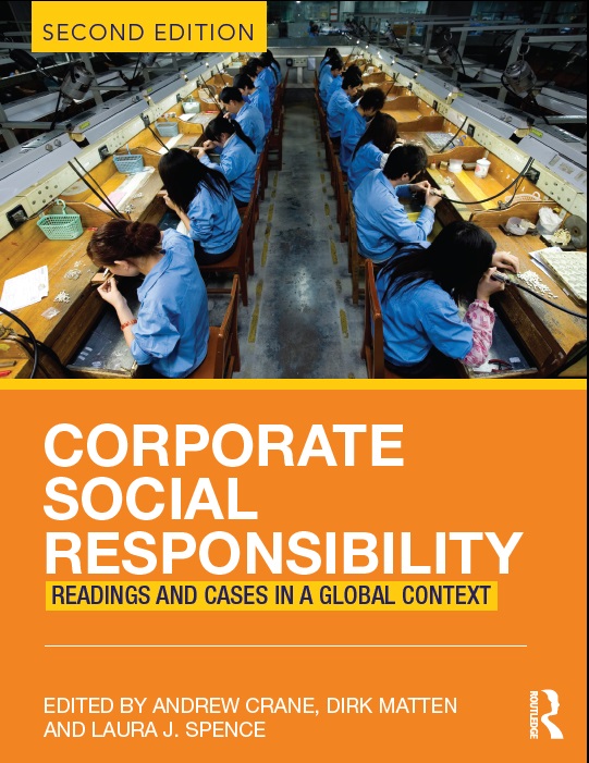 Crane and Matten blog: A sneak peek at the new edition of our CSR textbook