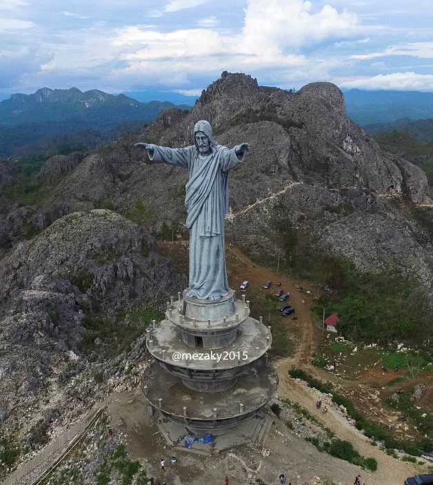 Patung Yesus Terbesar Dunia diresmikan Agustus di Toraja | WAHANA TORAJA
