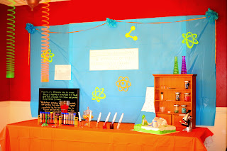 Leafy Tree Tops: Science Birthday Party- Part 1