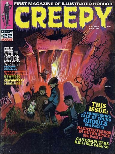Dr. Theda's Crypt: Hello Kiddies... Here is the "Creepy" Cover Gallery ...