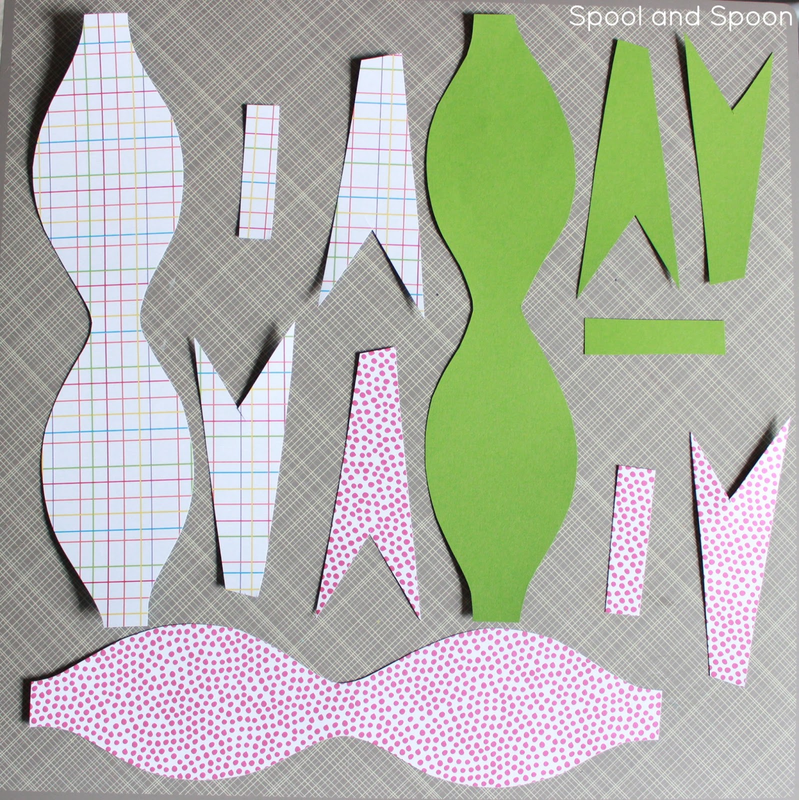 Spool and Spoon: How to: Paper Bow + Free Template