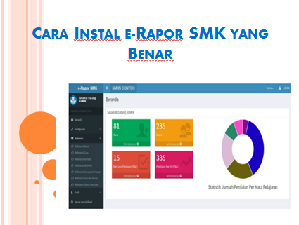 Cara Instal e-Rapor SMK yang Benar - panduandapodik.id