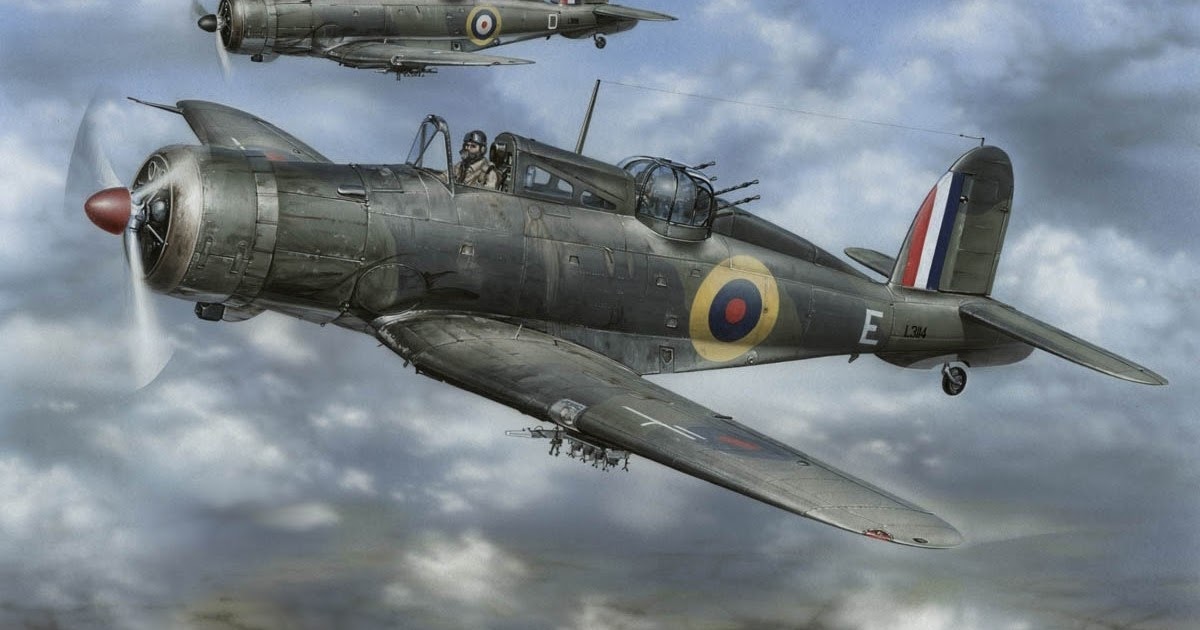 AVIÕES MILITARES: Blackburn B-25 Roc